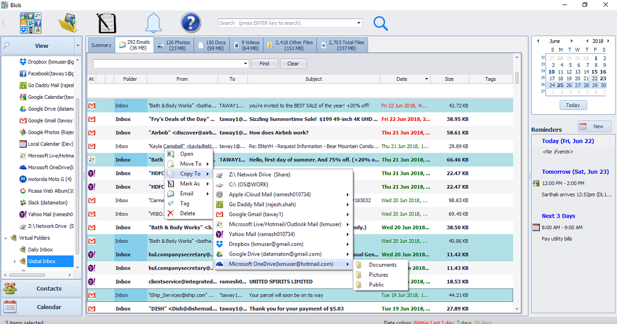 How to move, copy or download your emails - Datamaton Inc.