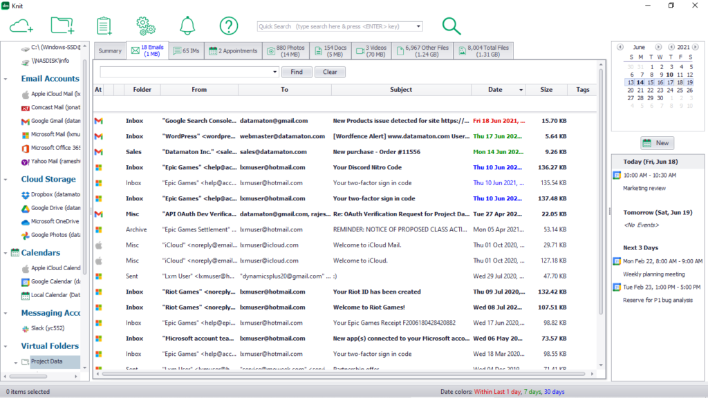 Screenshots - Datamaton Inc.
